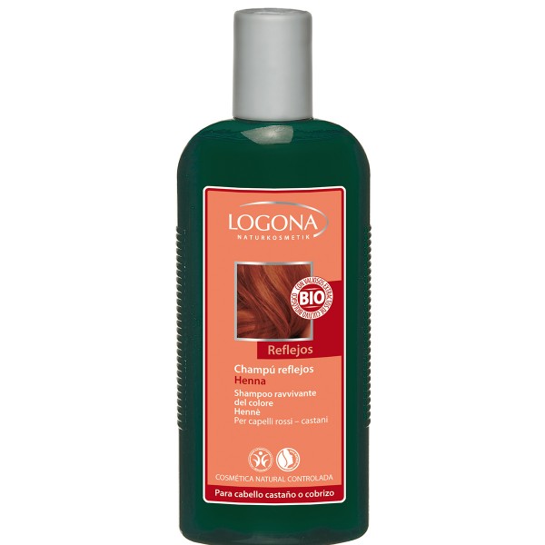 Champú de Henna de Logona 250ml. Adonia Natur
