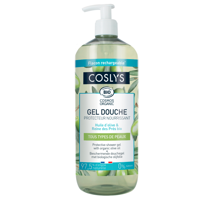 Gel de Ducha Protector Aceite de Oliva de Coslys 1 Litro | Adonia Natur
