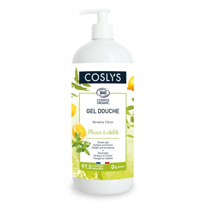 Gel Ducha Frescor Verbena Limón 1L de Coslys Adonia Natur