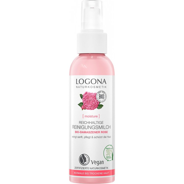 Leche Limpiadora Rosas de Logona 125ml. | Adonia Natur